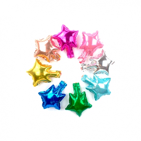 Globo Metalico o Metalizado Estrella #5 Inch!!! - Globos Yuli